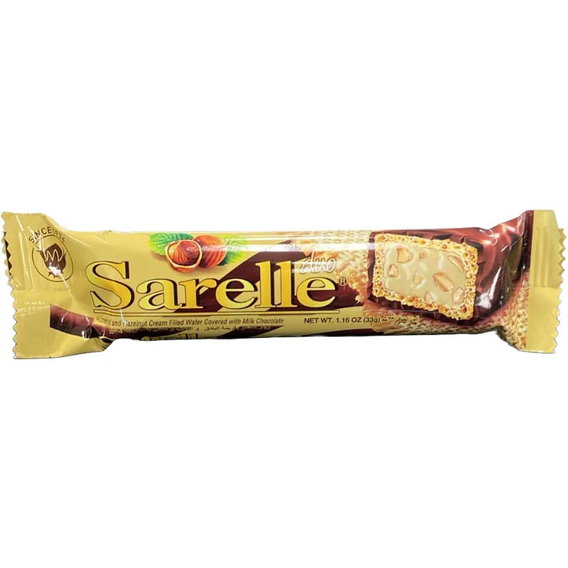 Gofret Sarelle Duo z Kremem Orzechowym w Czekoladzie 33g – Bulgur.pl